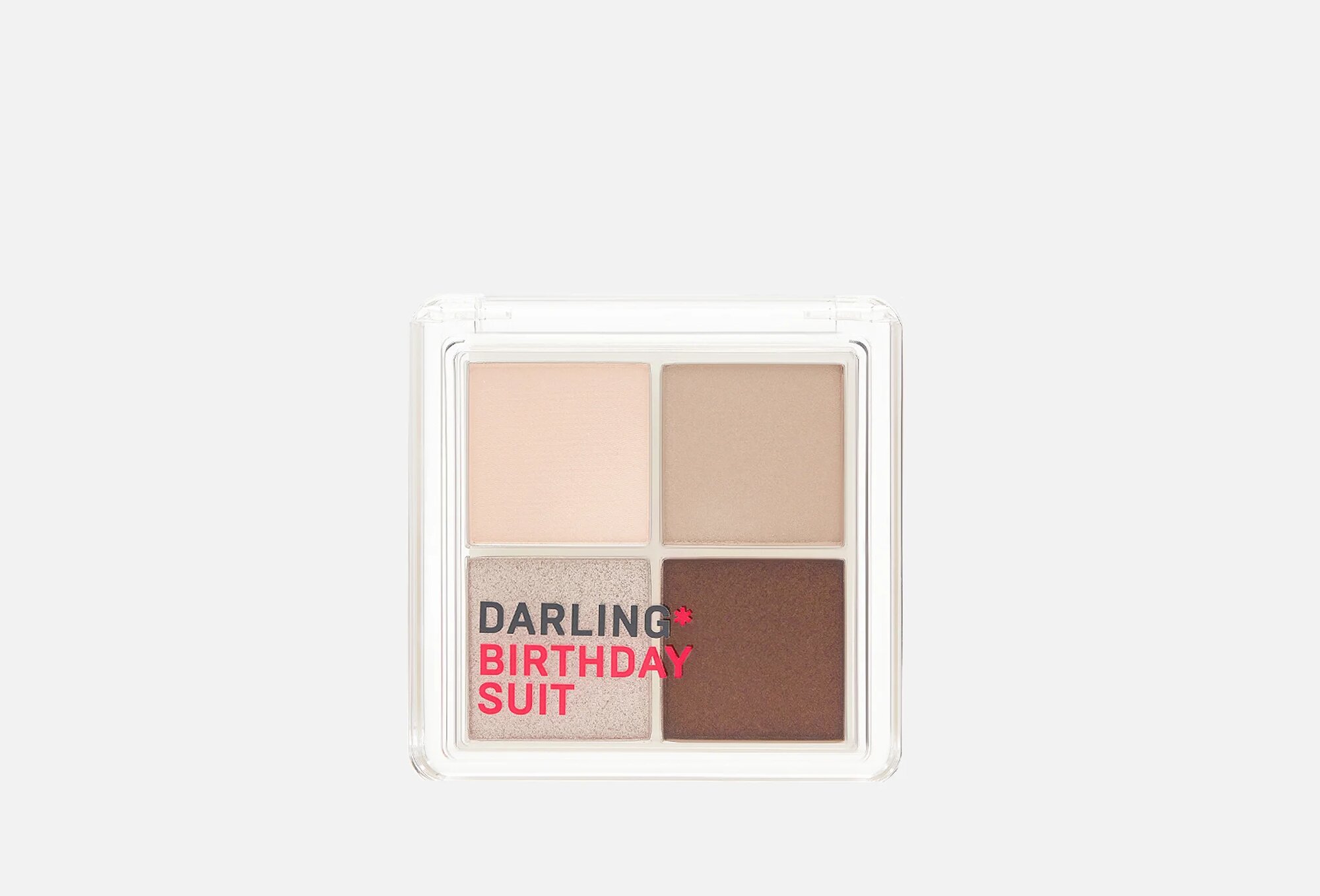 Палетка теней для век DARLING* Birthday Suit 9.8 г Birthday Suit