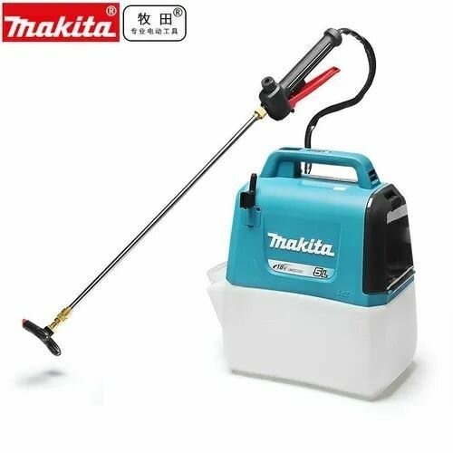 Опрыскиватель Makita DUS054, 5 литров, аккумуляторный, с двойным соплом, синий