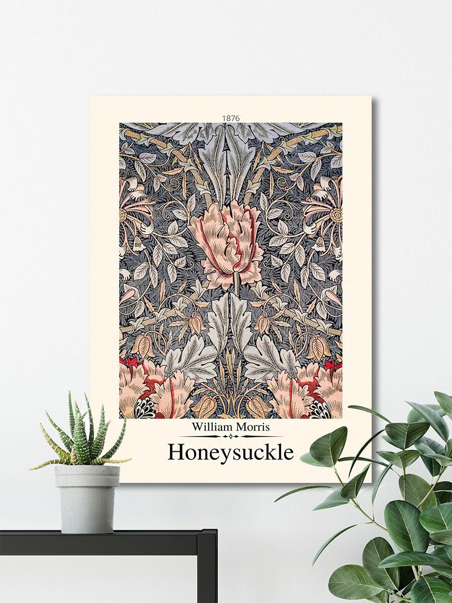 Вильям Моррис/ Репродукция картины на холсте, WILLIAM MORRIS, 30х40 см.