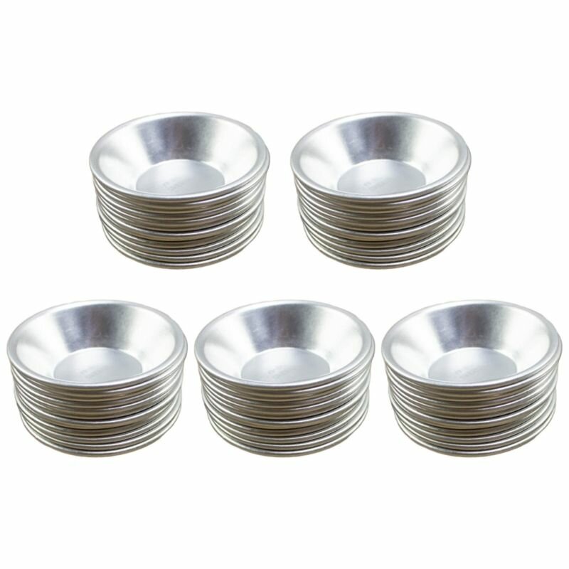 50 шт. алюминиевые формы для кексов