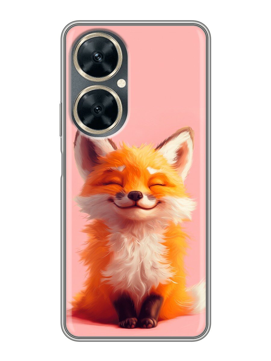 Чехол для Huawei Nova 11i с принтом милая лиса (Хуавей Нова 11i)