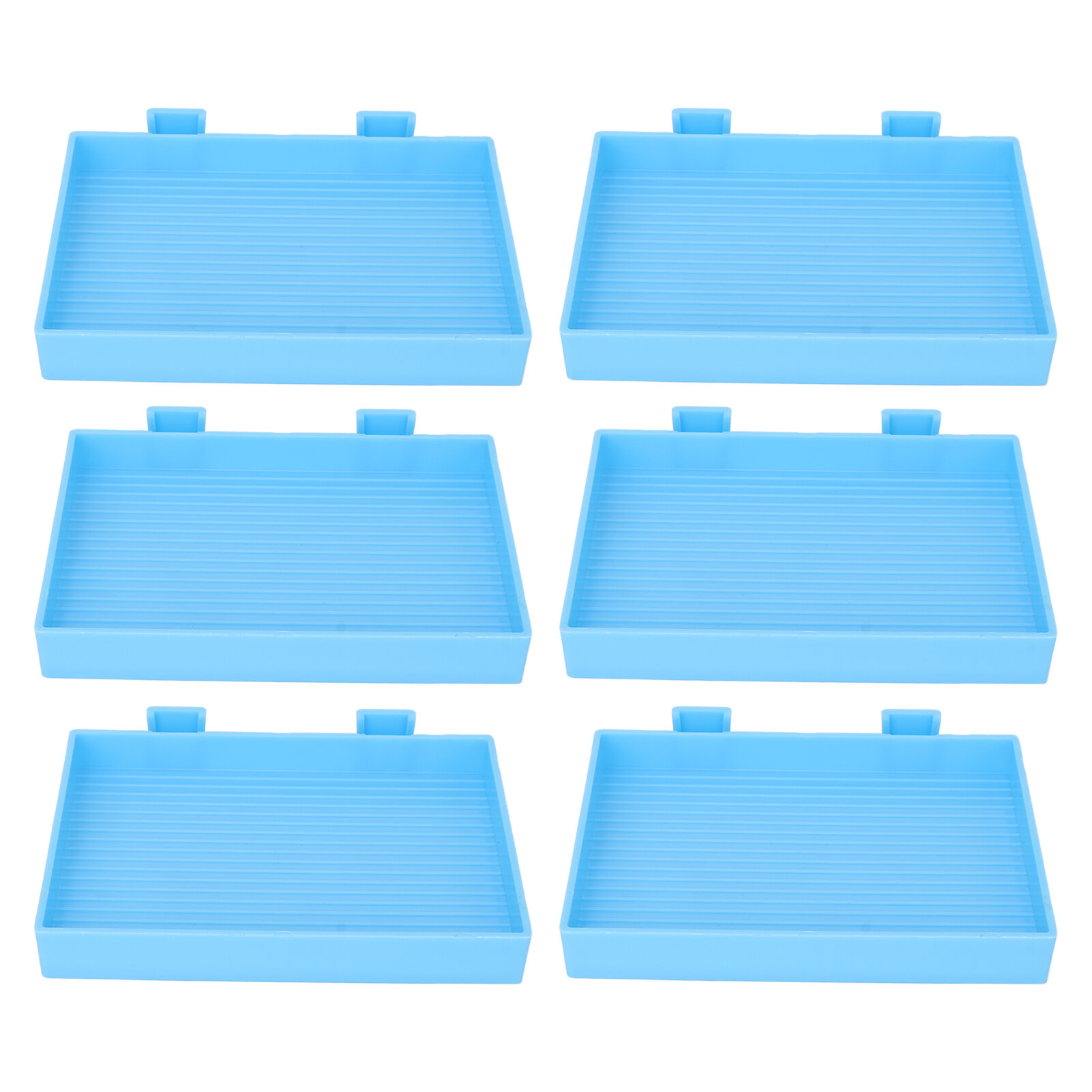 6 лотков для хранения стразов, контейнеры для сортировки бусин, аксессуары для алмазной живописи своими руками.