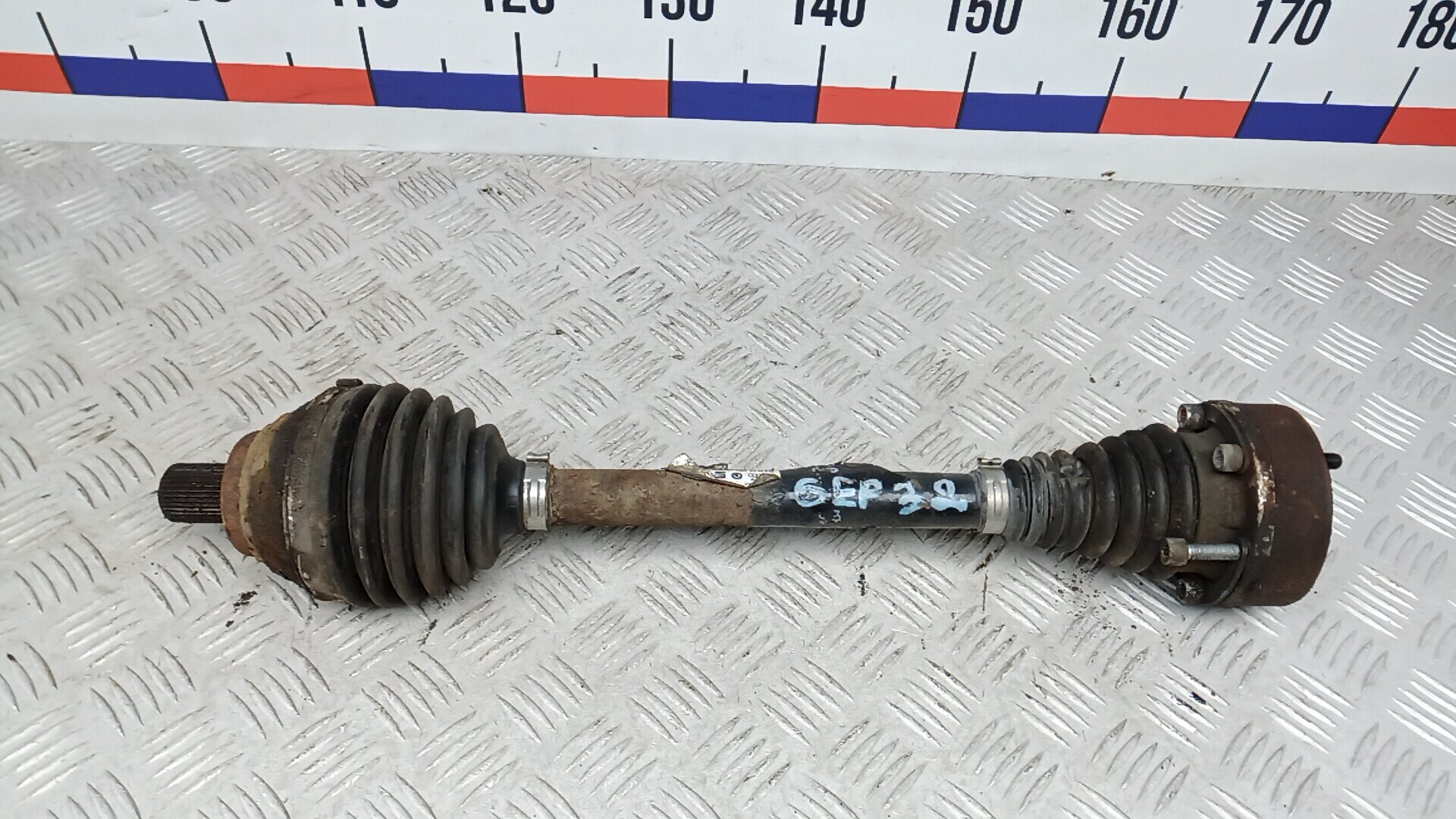 Привод передний левый SKODA OCTAVIA A5, Номер 1K0407271LB, 1K0407763KX