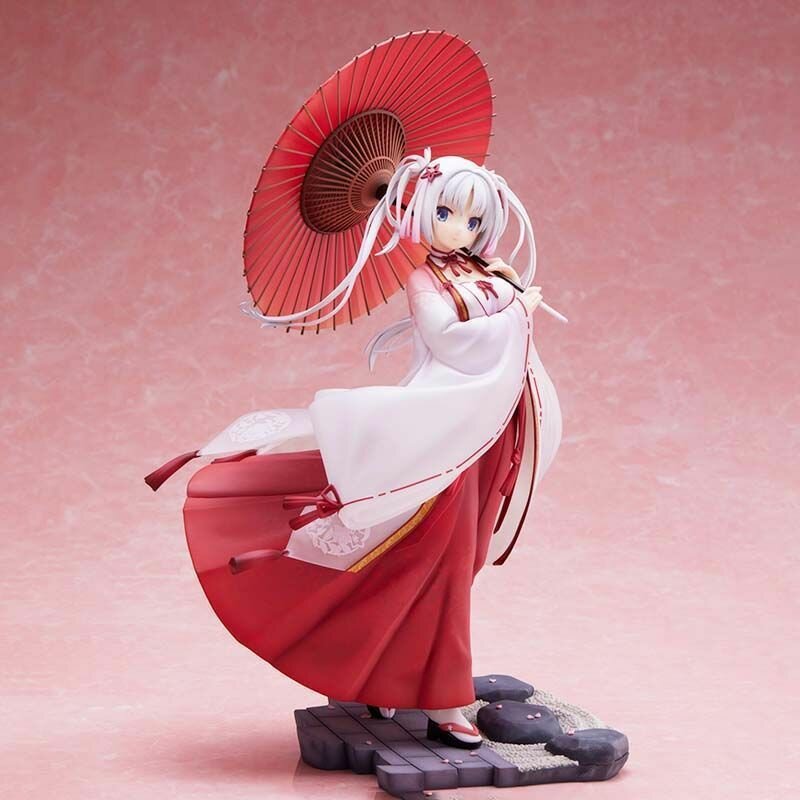 Ёсино Асахи - Сэнрен Банка - аниме-фигурка Shrine Maiden
