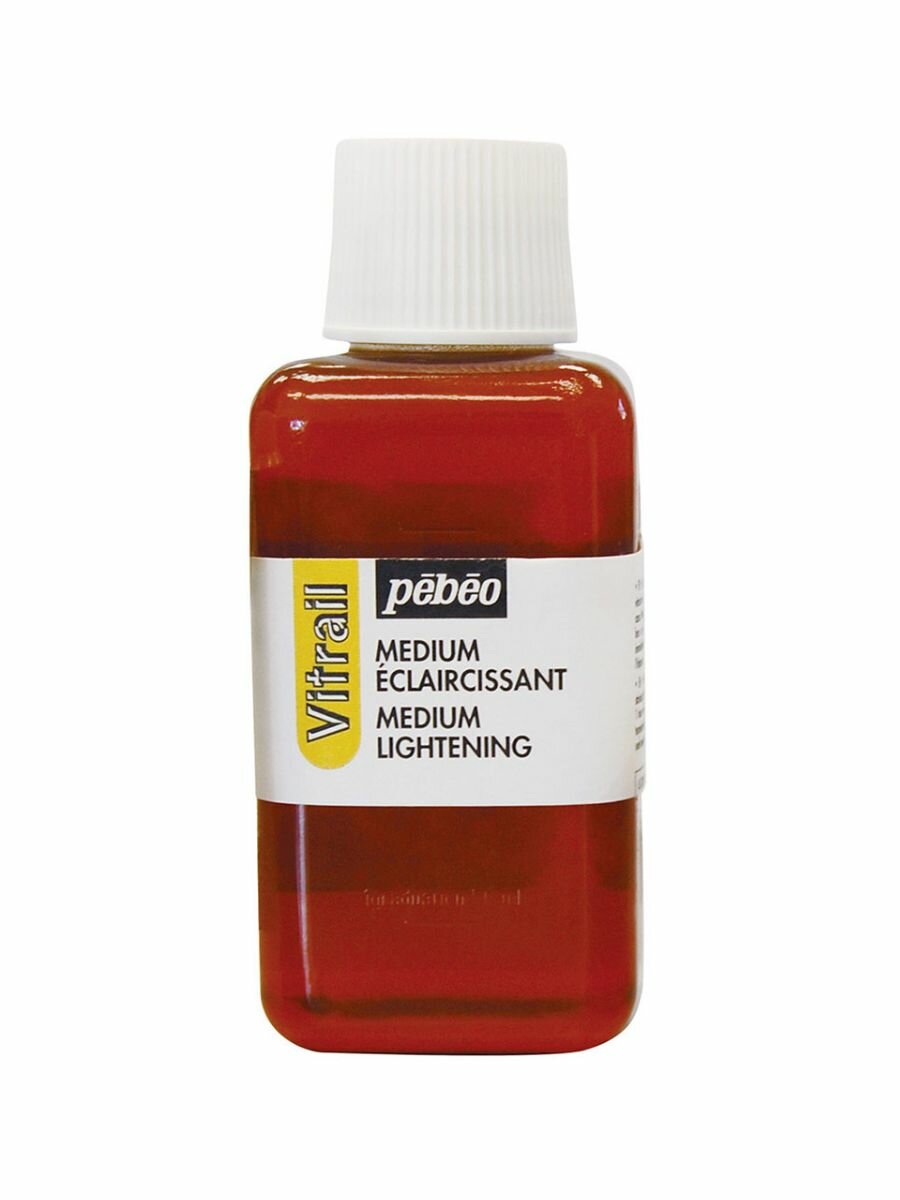 PEBEO Vitrail медиум осветляющий (лак-разбавитель) для красок по стеклу и металлу 250 мл, 054000