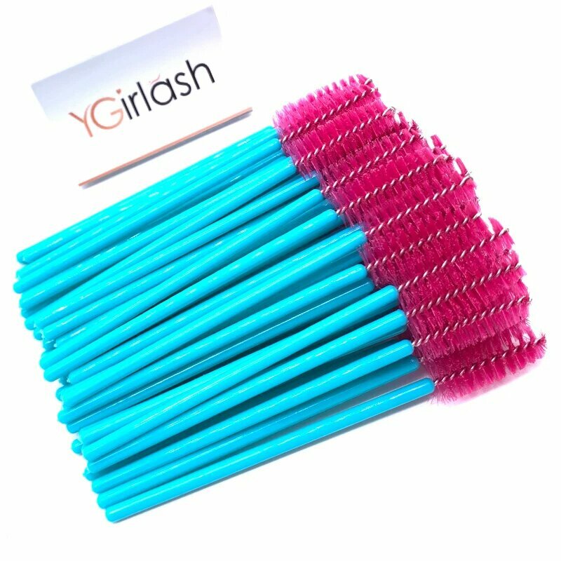 Одноразовые лепестки для ресниц YGirlash, сине-красные