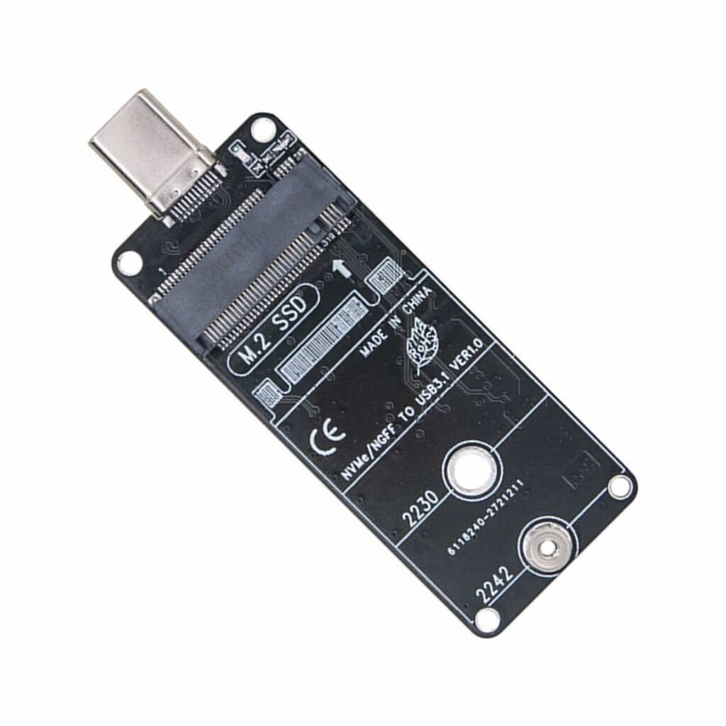 M. плата адаптера 2 к USB3.1-2242 TypeC