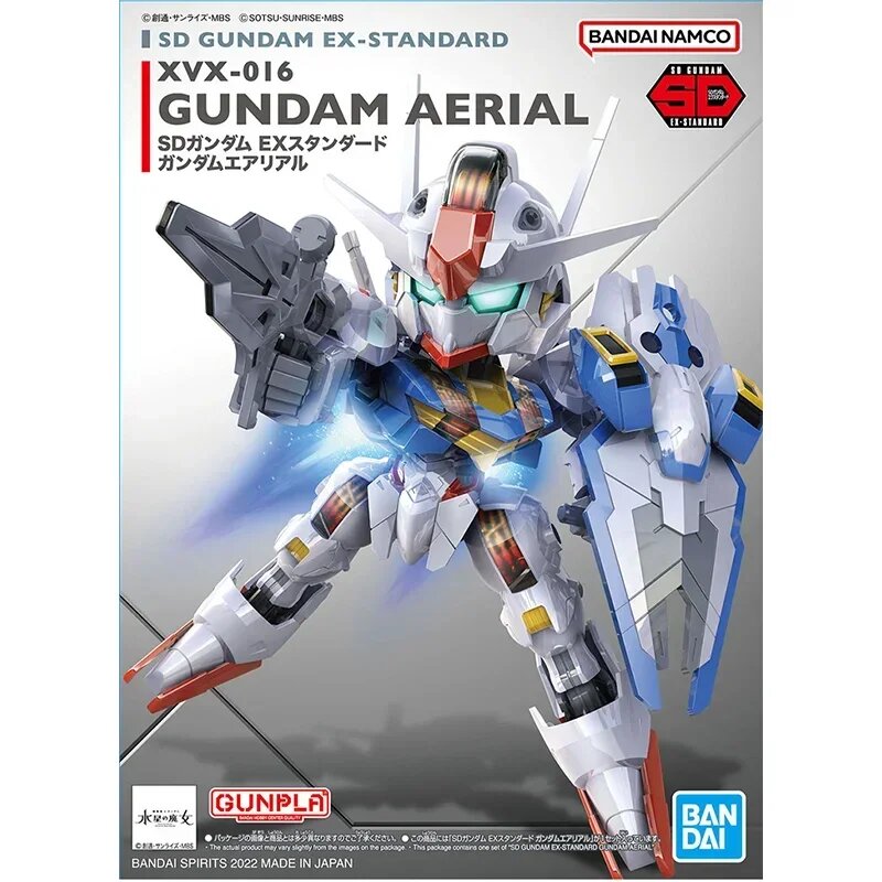 Bandai GUNDAM SDW Series XVX-016 GUNDAM AERIAL сборная модель