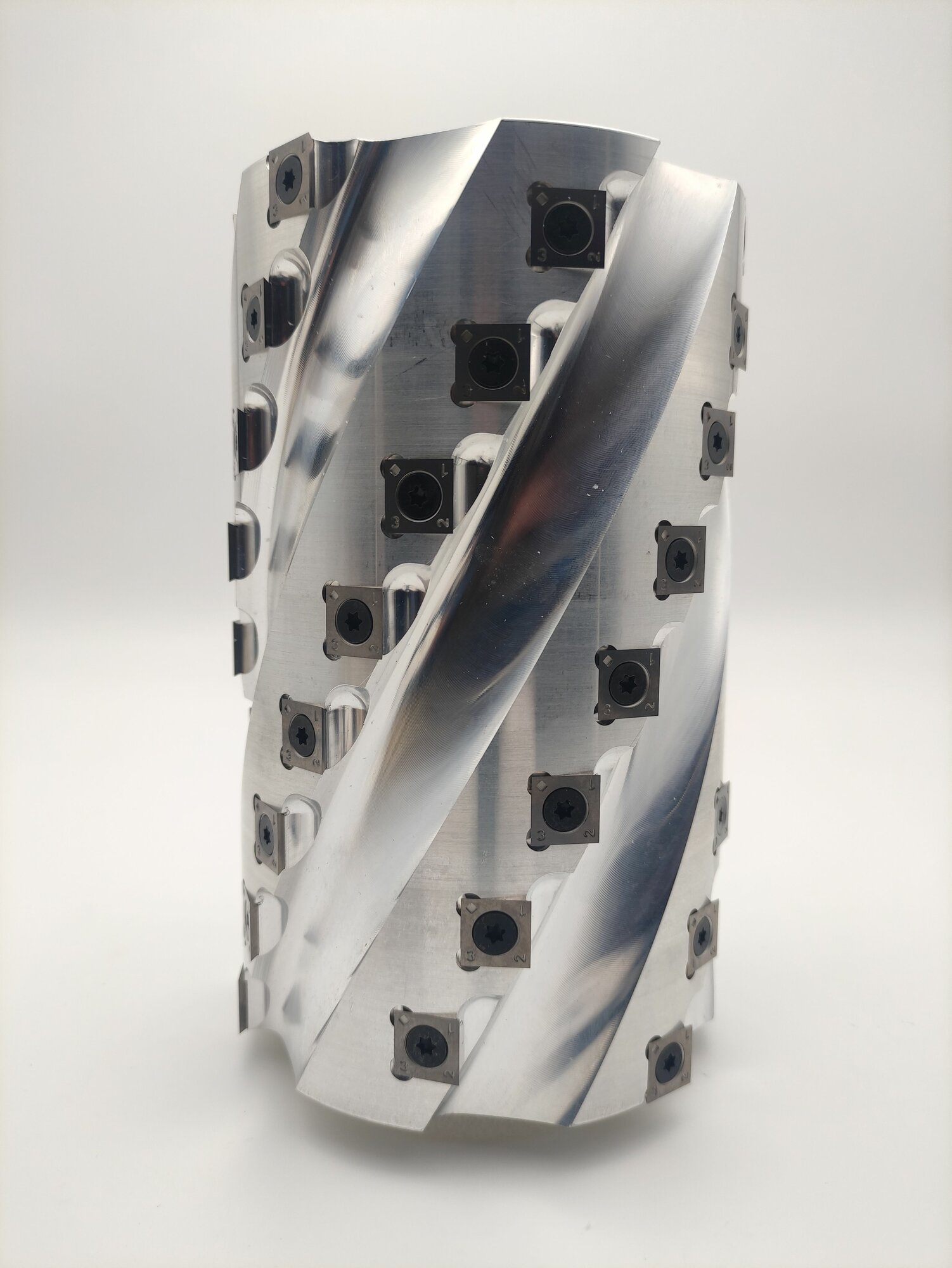 Фреза фуговальная спиральная D 125 мм, d 50 мм, H 200 мм T6 RED SAMURAI