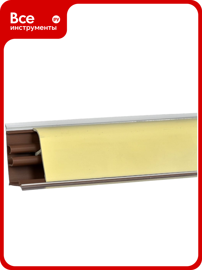 Плинтус для столешниц KORNER LB-371-6129 бежевый, 3 м 20-371-0-6129, для закрытия стыка столешницы стены