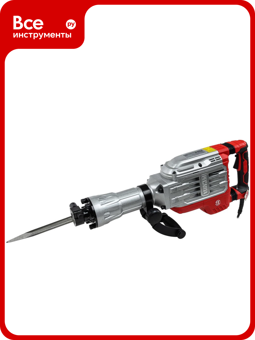 Отбойный молоток Ресанта ОМ-1800Э 75/23/1, 30 мм, для разбора кирпичных стен