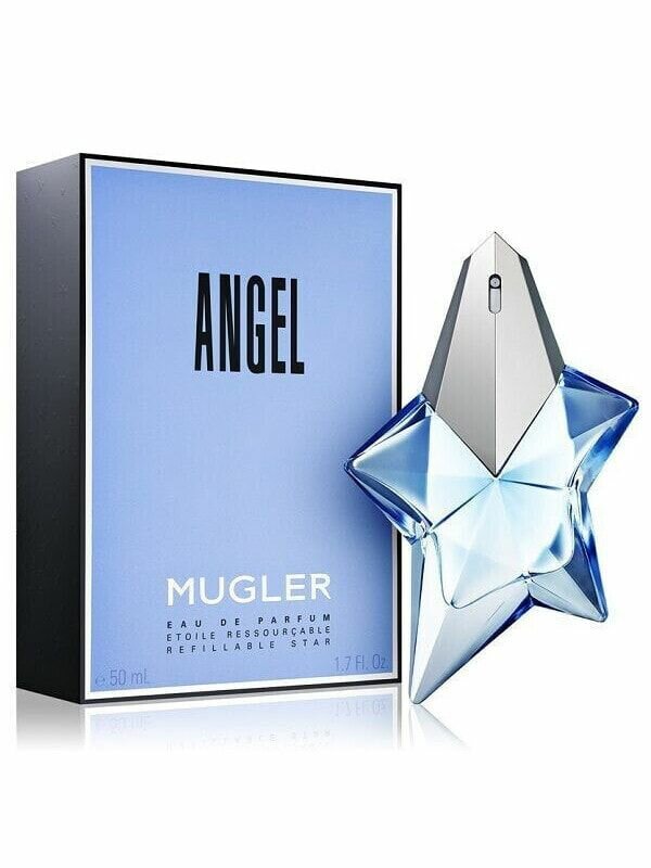 Парфюмированная вода женская повседневная Mugler Angel EDP refillable spray 15ml