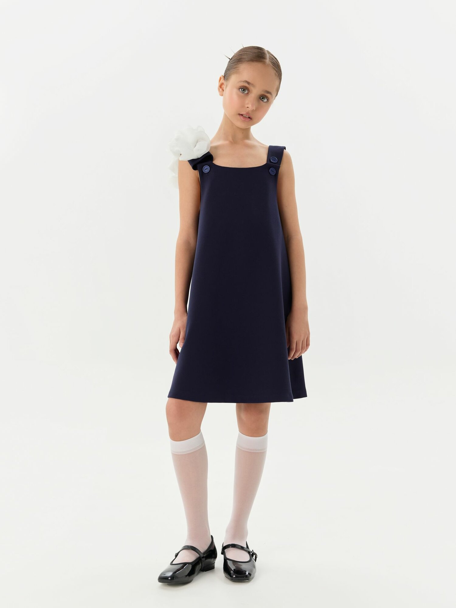 Платье сарафан с украшением