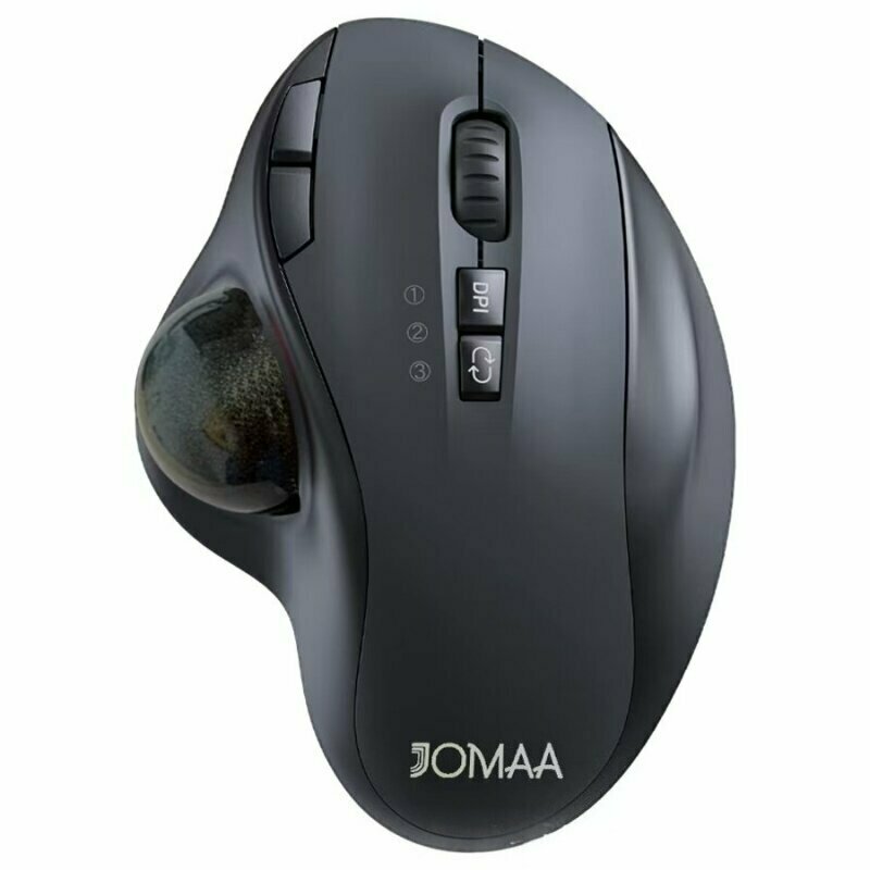 Беспроводная мышь JOMAA 2.4G, длительное время автономной работы 600 мАч, черный мяч