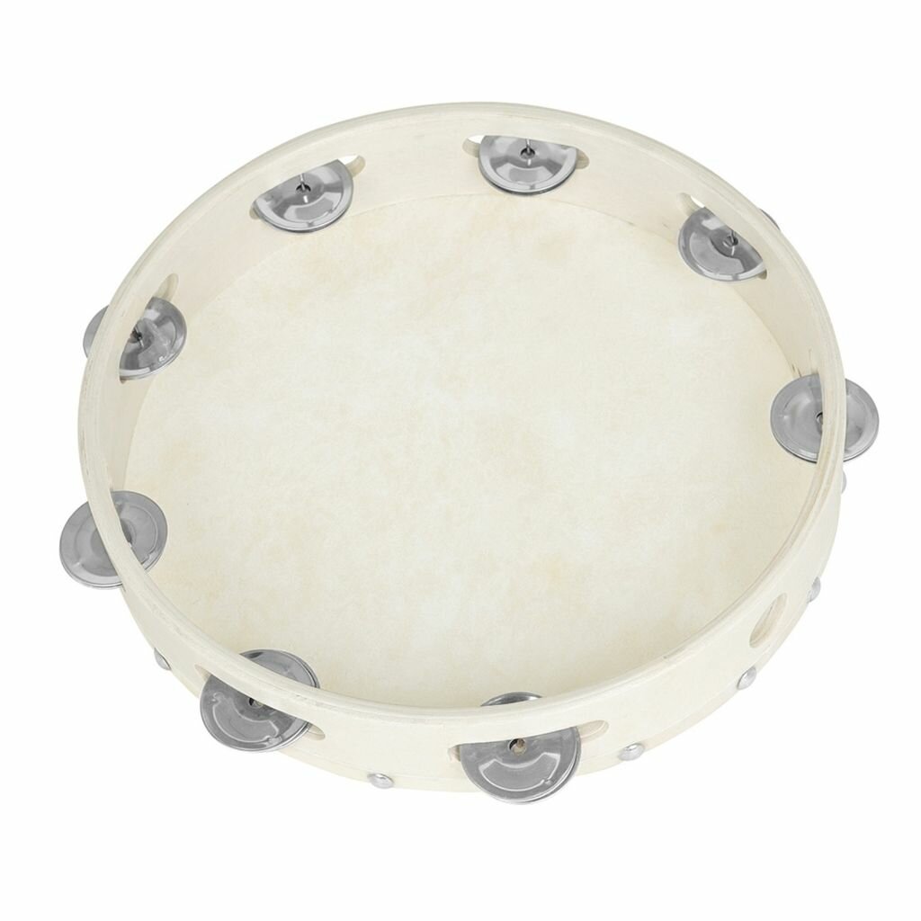 10-дюймовый ручной деревянный бубен для детей