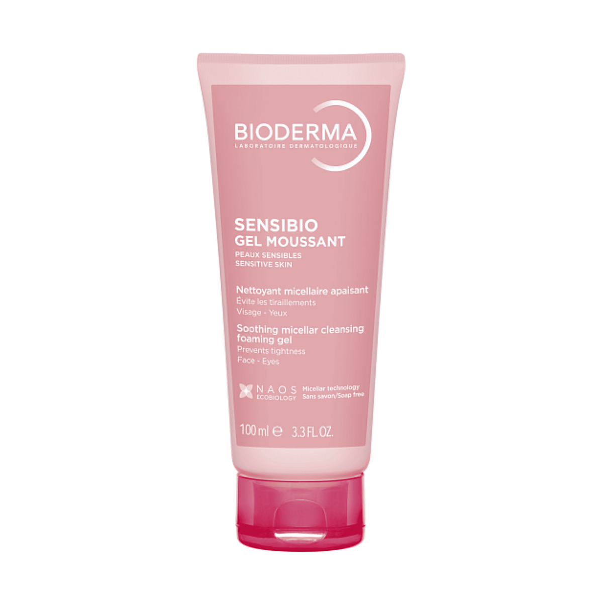 Биодерма сенсибио Гель очищающий, 100 мл | BIODERMA Sensibio Gel Moussant