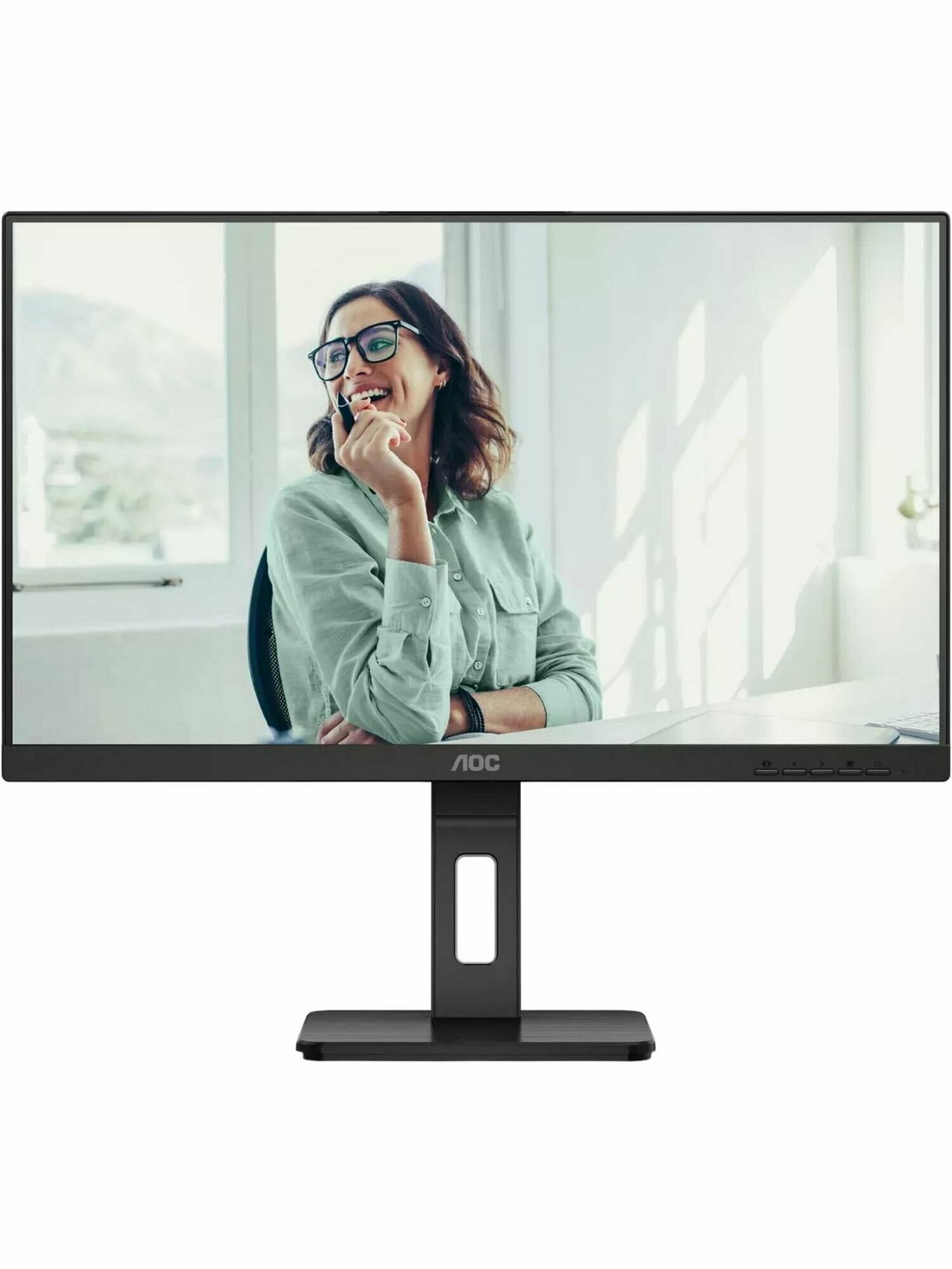 27" Монитор AOC Q27P3CV, 2560×1440, 75 Гц, IPS, 250 Кд/м², чёрный