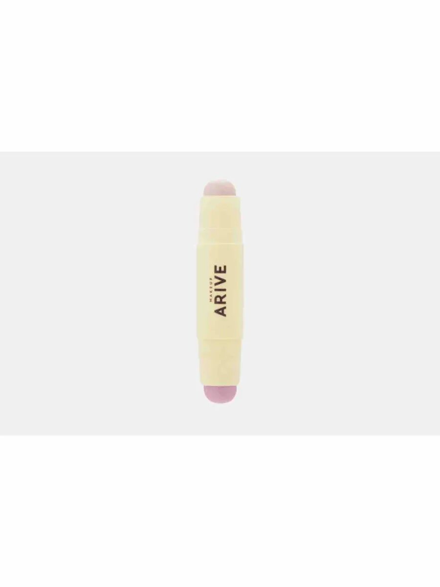 Хайлайтер ARIVE MAKEUP "Duo Highlighter Stick"06, двойной, матовый и влажный финиш