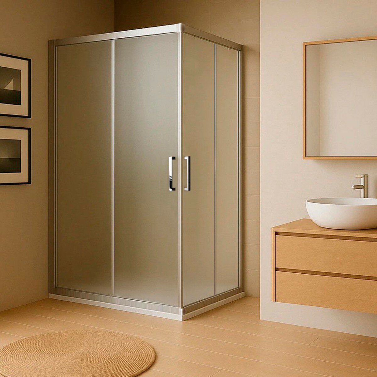 Душевой угол Royal Bath HPD 80х110 RB8110HPD-C-ST