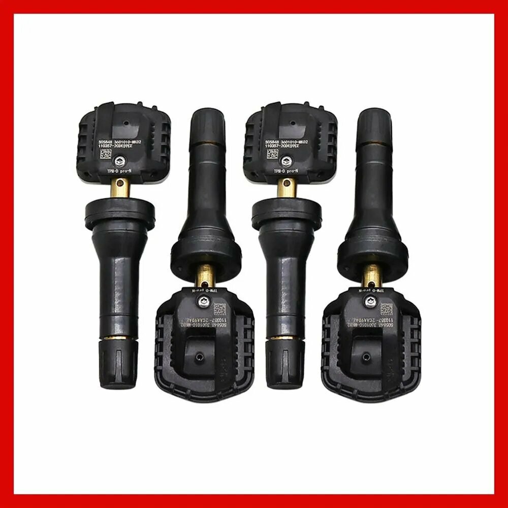 Датчики давления в шинах 4 штуки 3601010MK02 TPMS для Changan CS75 Plus CS55 Plus