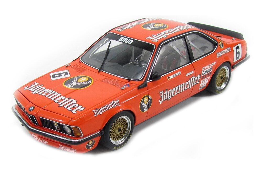 Модель коллекционная AUTOART Bmw 6-SERIES 635CSI team jagermeister #6 european touring car championship 1984 h.j.stuck