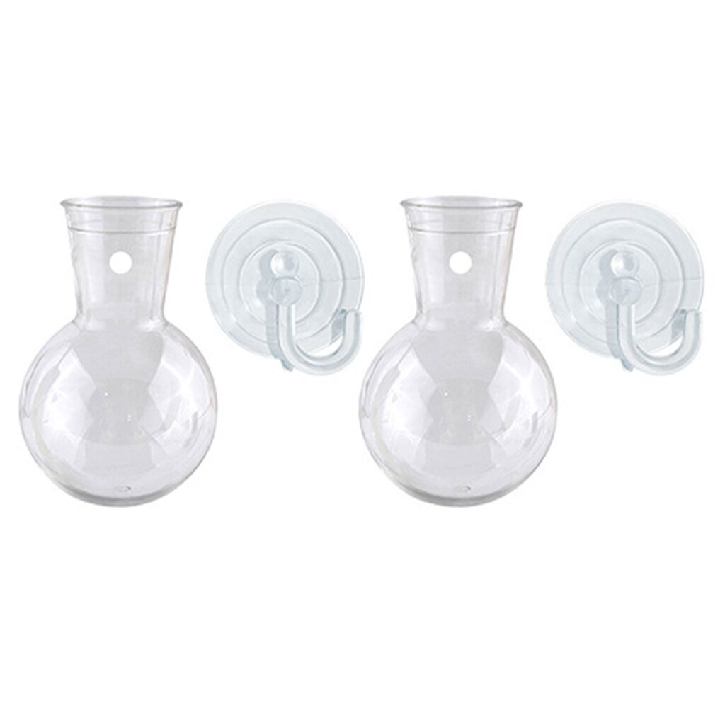 Набор акриловых подвесных ваз для цветов