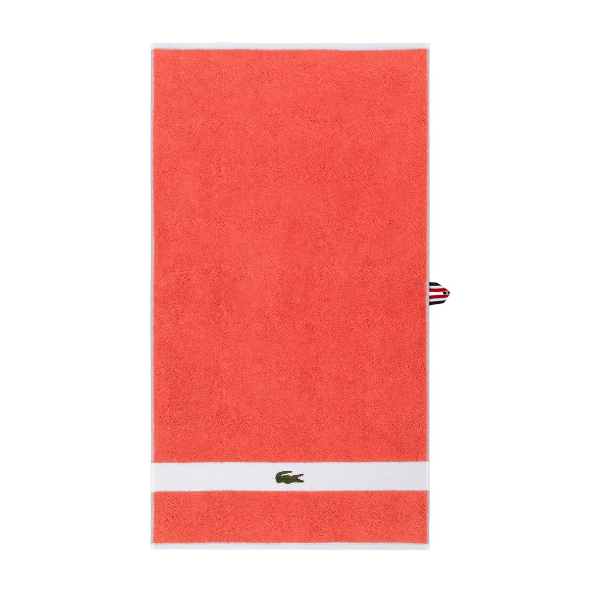 Полотенце Lacoste Кэжуал (Casual) Оранжевый (Papaye) 55x100 см