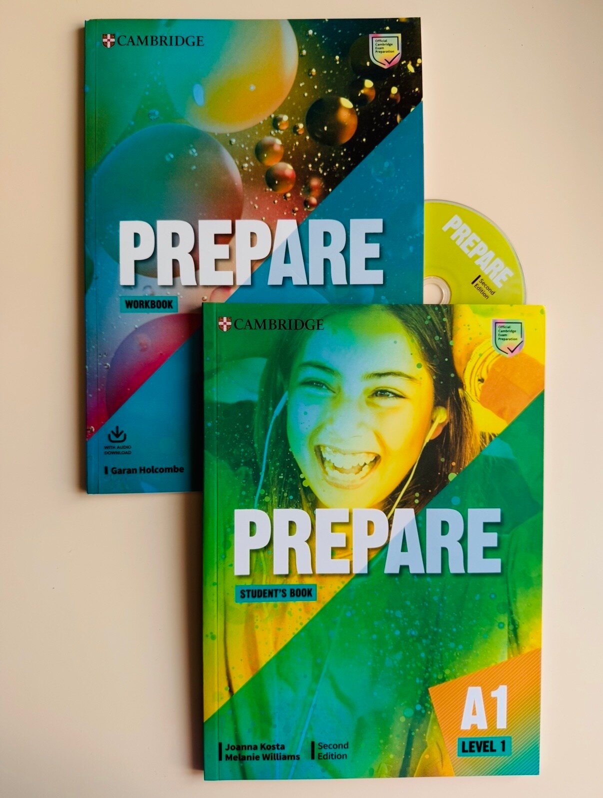 Prepare A1. Level 1: Student's Book+Workbook+CD комплект