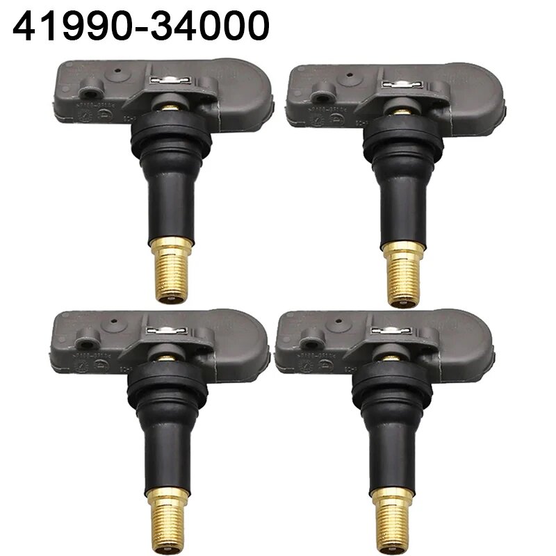 4 шт. TPMS датчики 41990-34000 для Ssangyong, 433 МГц