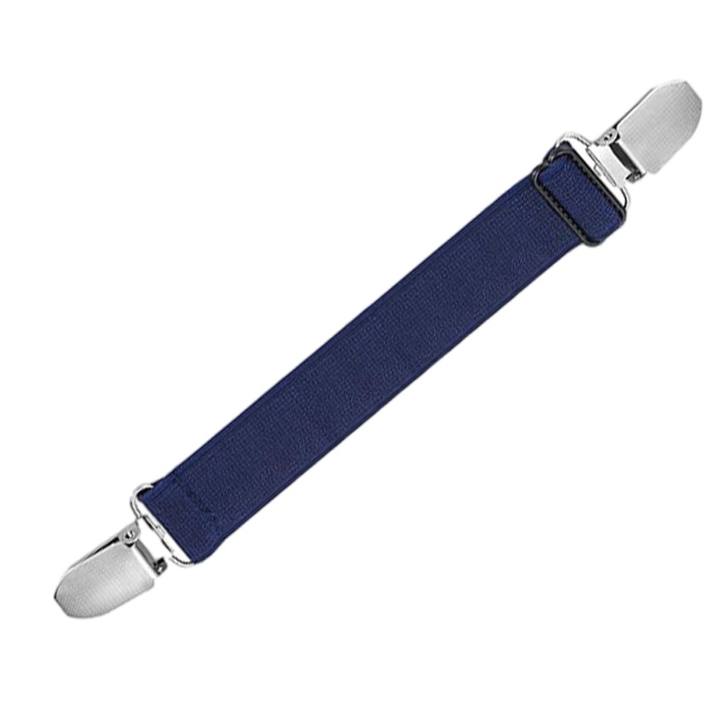 Зажим для воротника кардигана, зажим для шали на завязках сзади, зажим для перчаток-темно-синий