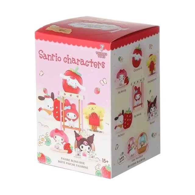 MINISO Фигурки Sanrio Strawberry Estate Series Blind Box