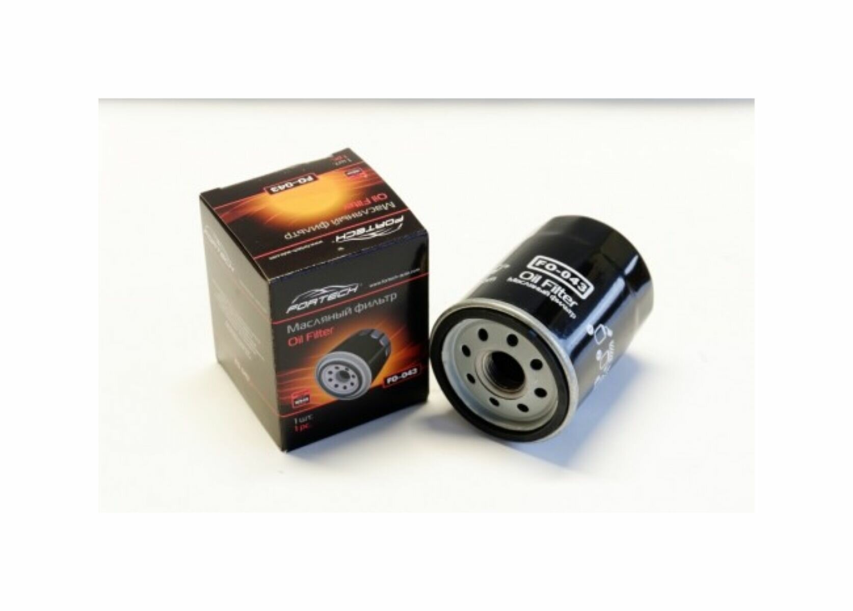 Фильтр Масляный Все; Fo043(Fortech Fo043)