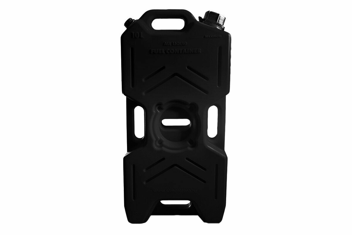 Канистра Технохим "Экстрим Самара", экспедиционная, с насадкой, черная, 10 л
