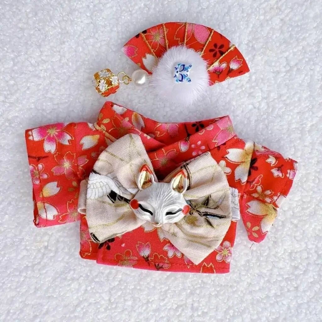 Комплект кимоно для куклы Лабу 15/17 см