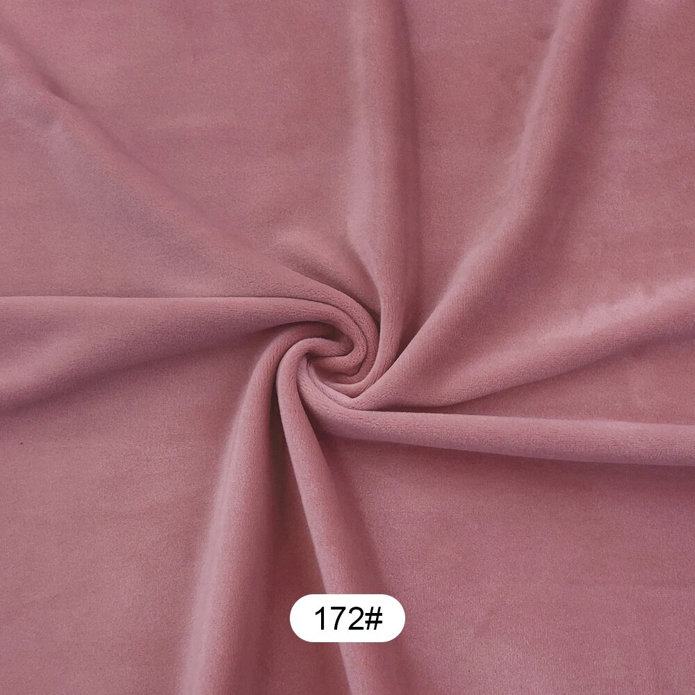 Эластичная плюшевая ткань Minky SEWBATO 50x50 см Бордовый, 172