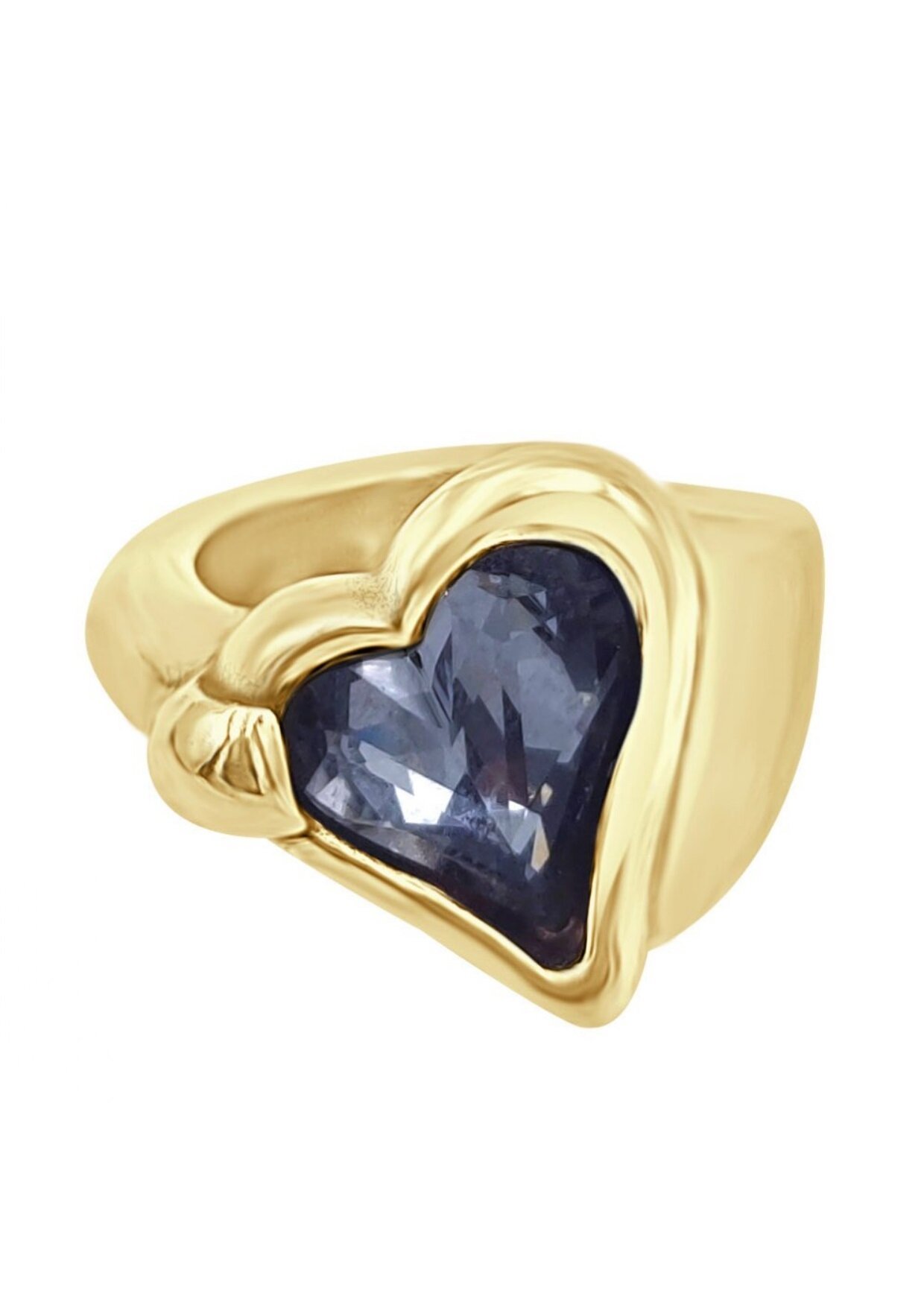 Кольцо, кристаллы Swarovski