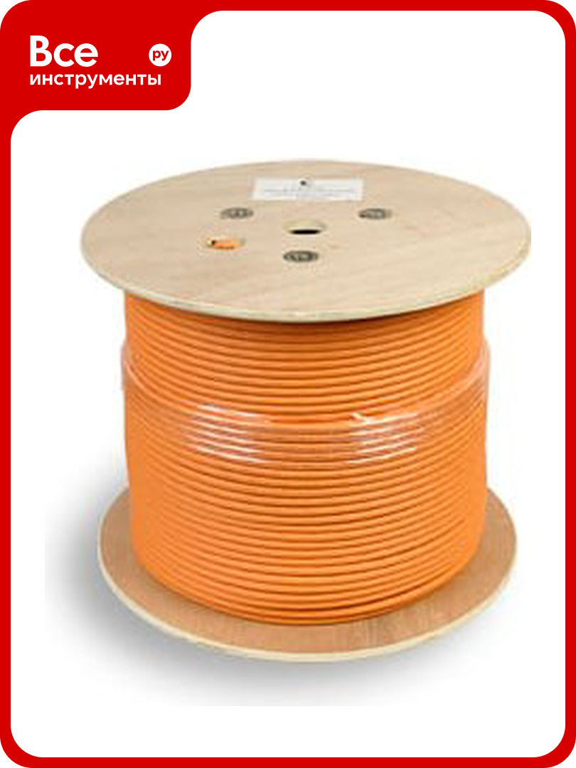 Кабель Cabeus экранированная витая пара, 4 пары, многожильный, LSZH SSTP-4P-Cat.7-PATCH-IN-LSZH