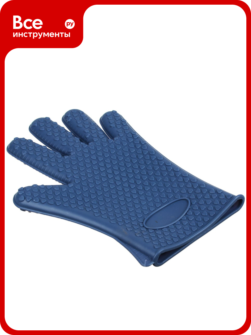 Перчатка VETTA 26x19 см, силикон, 3 цвета 891-287, из силикона