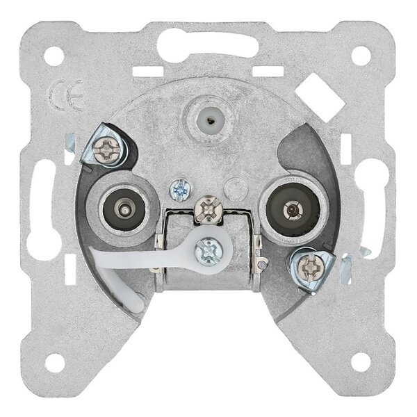Телекоммуникационная Розетка Экопласт LK60 FLAT 865200-1, дюропласт, скрытый монтаж
