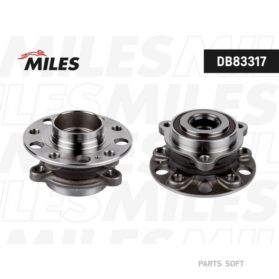 MILES DB83317 Ступица передняя с подшипником Haval Dargo/Dargo X (2022-) ()