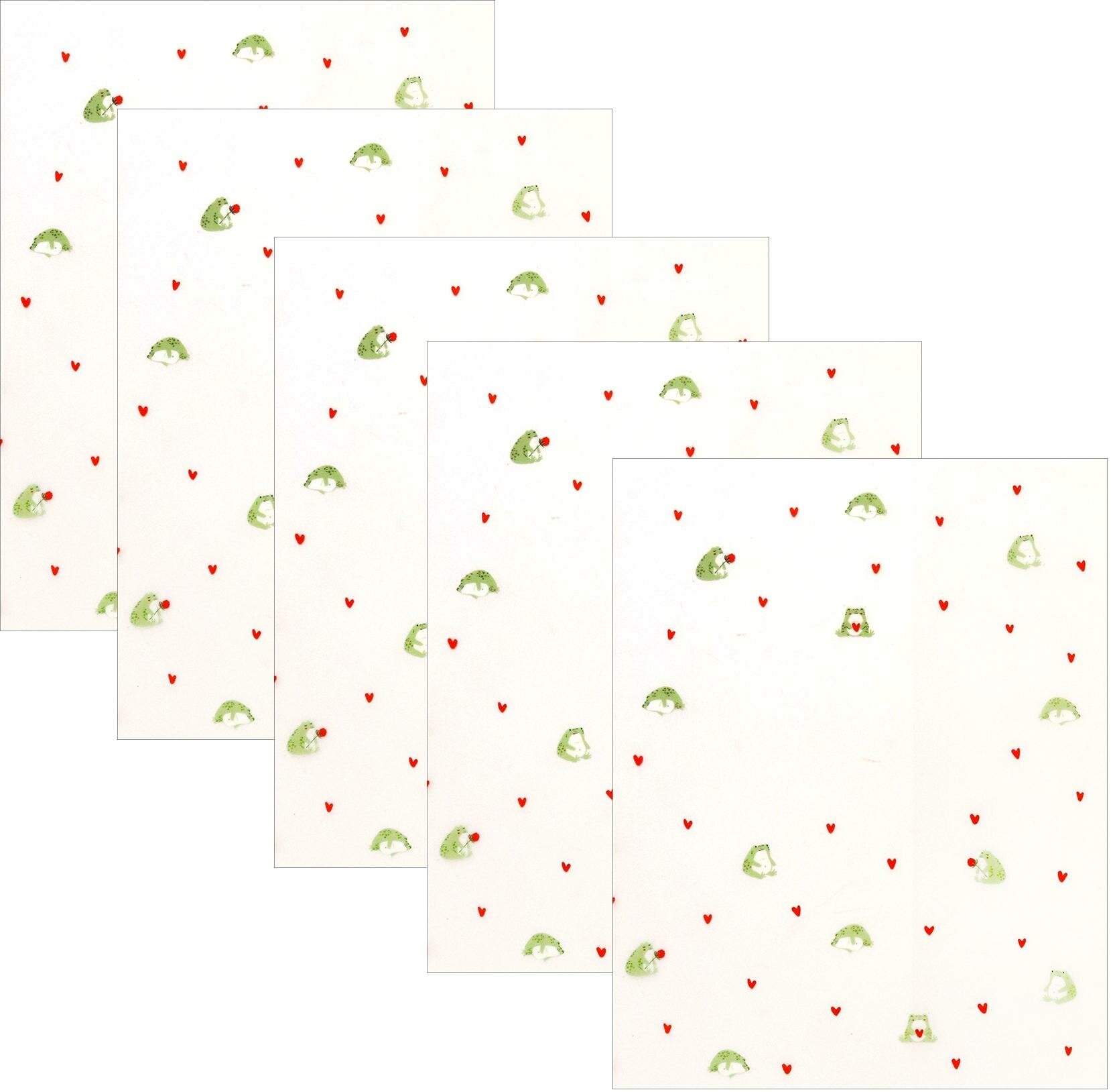 Набор обложек для тетрадей Forest, 3 штуки, А5, сердечки
