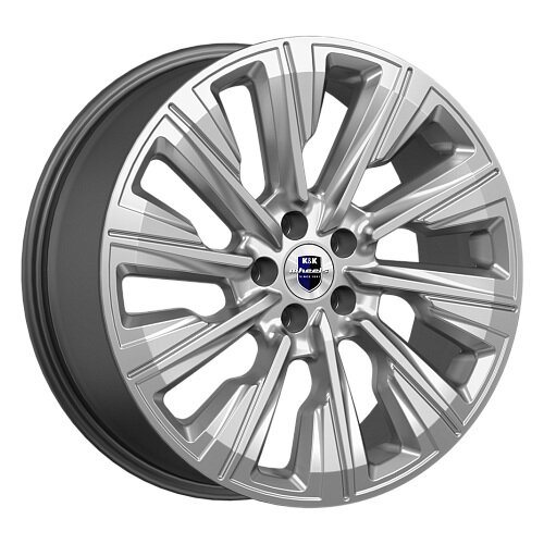 Колесный диск K&K Галего 7.5x19 5*108 ET49 DIA60.1 Дарк платинум