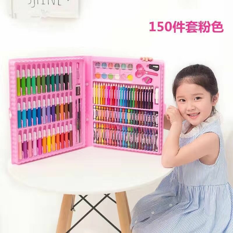 Набор для рисования "Детская доска", акварельная ручка, моющаяся обводка