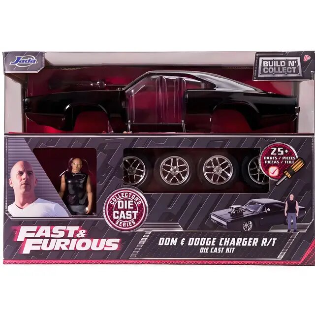 JADA 1:24 CHARGER R/T собранная версия литой игрушечной машинки из сплава, модель автомобиля, миниатюрная масштабная модель автомобиля для детей