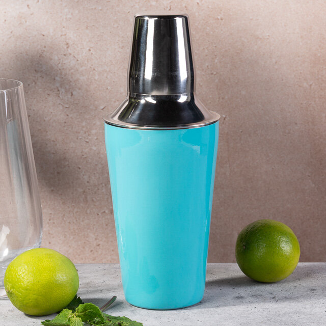 Шейкер для коктейлей Фанданго 500 мл, голубой, Koopman, A12405940-1