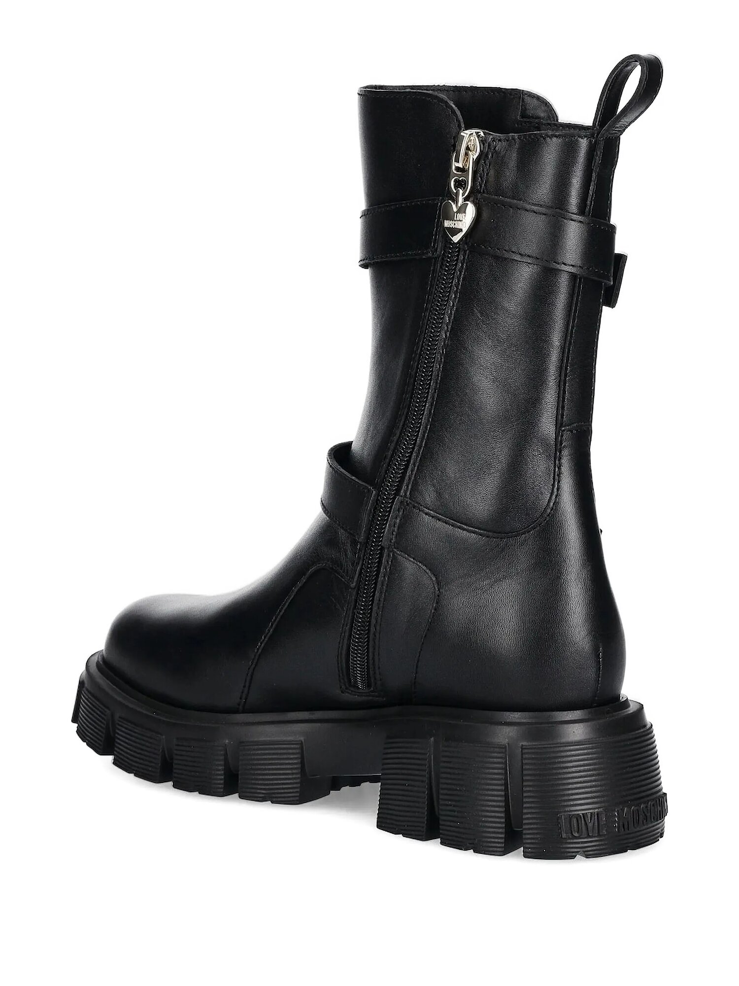 Ботильоны LOVE MOSCHINO Buckle-detail platform boots, размер 39 — фото 1