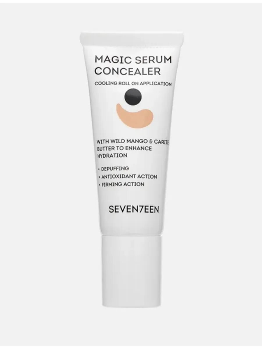 Консилер-сыворотка для кожи вокруг глаз SEVEN7EEN magic serum concealer 02 Пастель