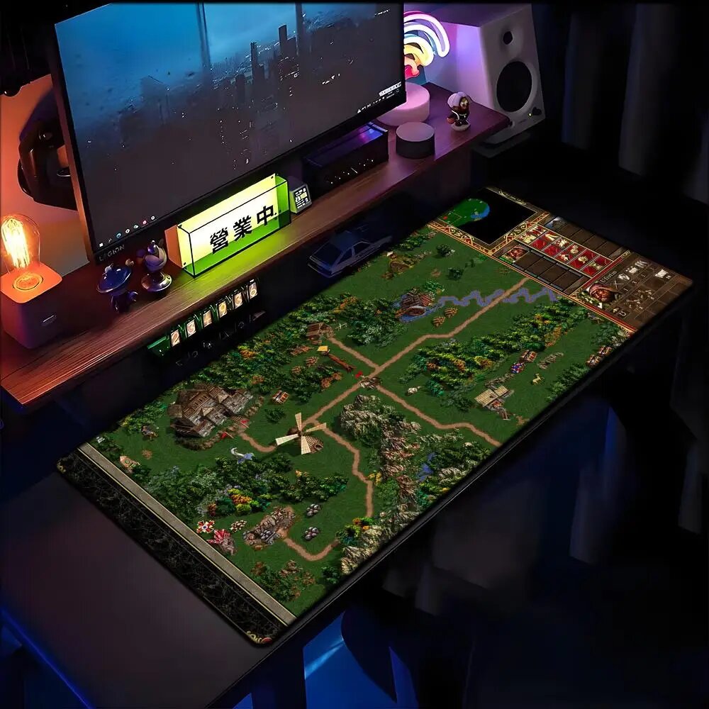Коврик для мыши SHIMANG Heroes of Might and Magic 3 XXL 600x300 мм, черный