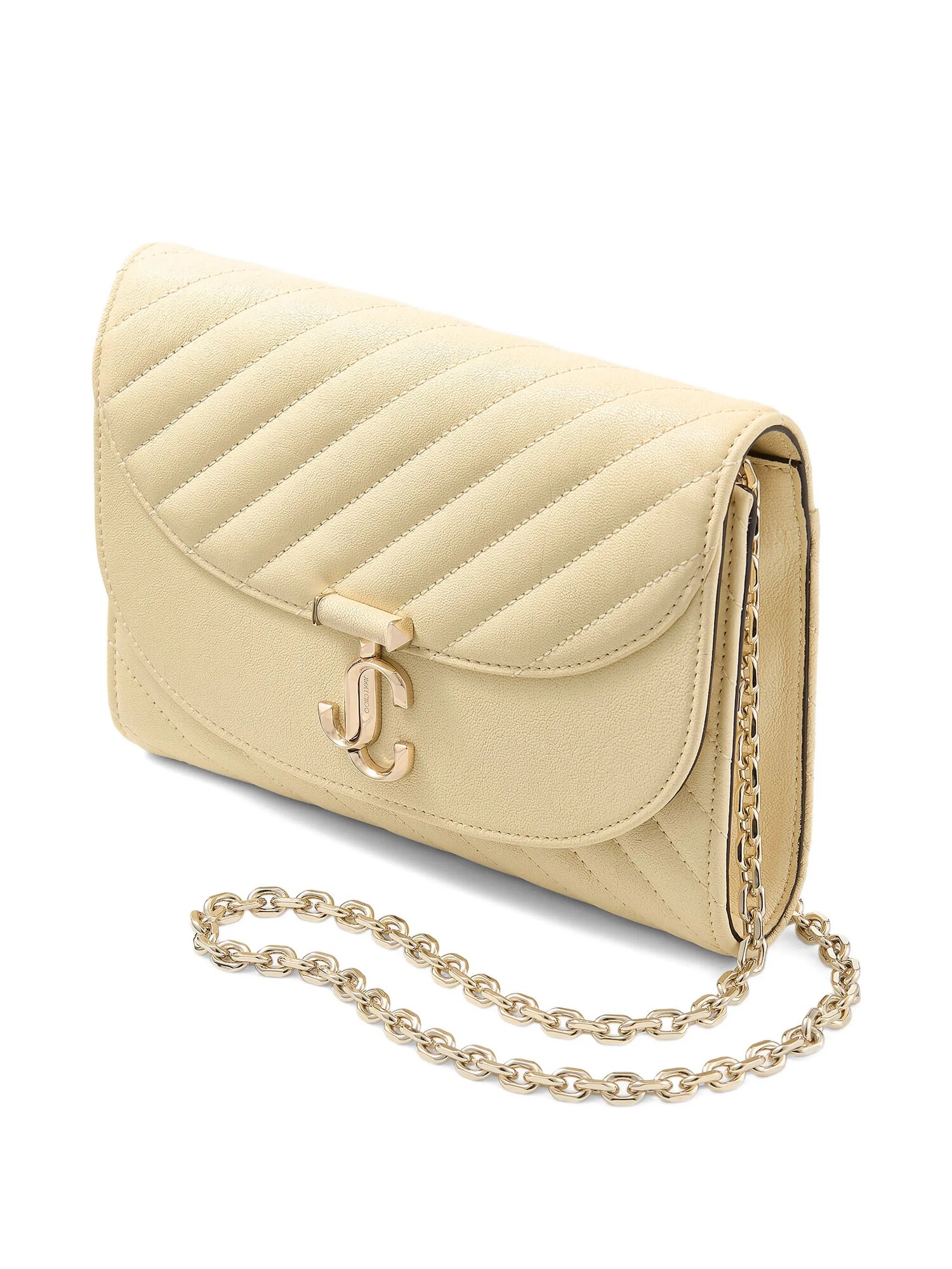 Сумка JIMMY CHOO Curve, yellow — фото 1
