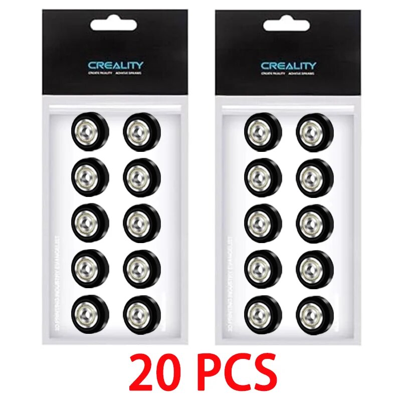 Колесо Creality для 3D-принтеров Ender 3 S1/Ender 5/CR10 black 20pcs